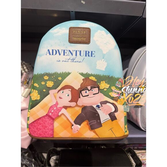 Loungefly | Bags | Loungefly Disney Pixar Up Carl Ellie Picnic Mini ...